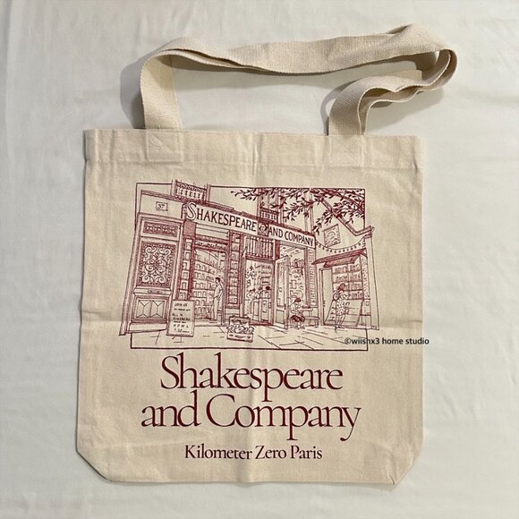 Shakespeare and Co | Bags | New Shakespeare Co Facade Tote Bag Blue ...